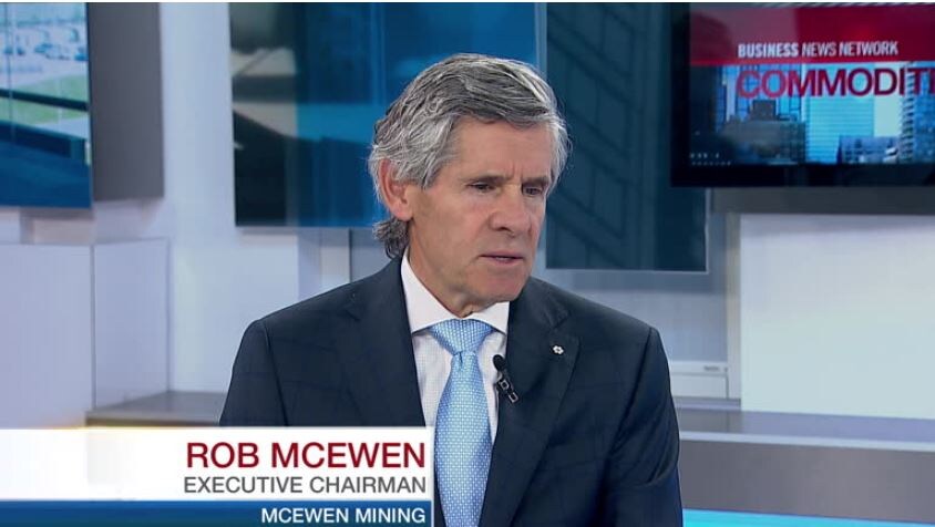 Robert McEwen tells us why he issued stock in a hurry - Video - BNN
