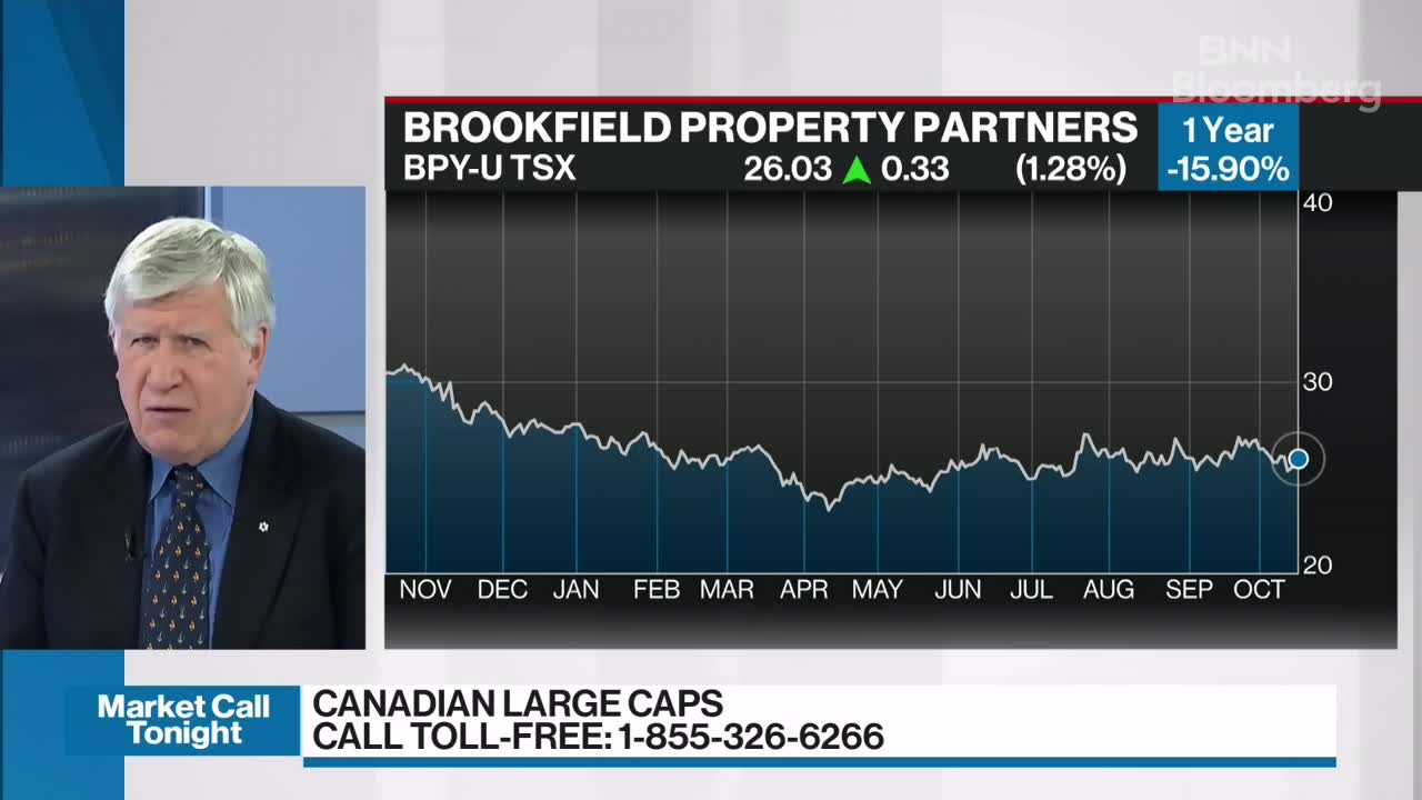 Michael Decter discusses Brookfield Property Partners - Video - BNN