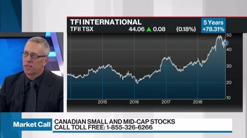 Peter Hodson discusses TFI International - Video - BNN