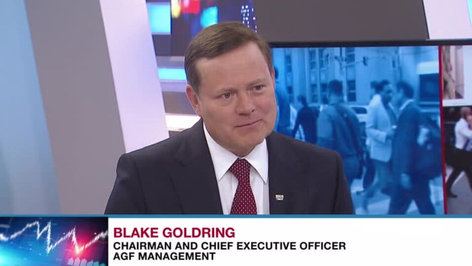 AGF CEO Blake Goldring: We're taking a very hard look at how we do ...