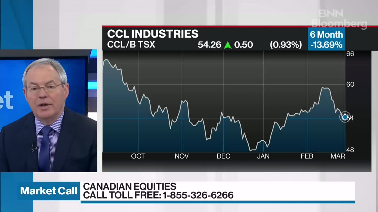 Lyle Stein discusses CCL Industries - Video - BNN