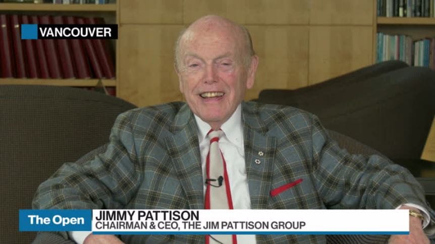 Canadian billionaire Jim Pattison on support for a carbon tax, China ...