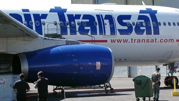 Transat shares soar but fall short of Air Canada takeover price - Video ...