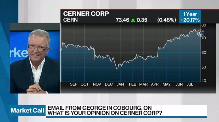 Brian Acker discusses Cerner - Video - BNN