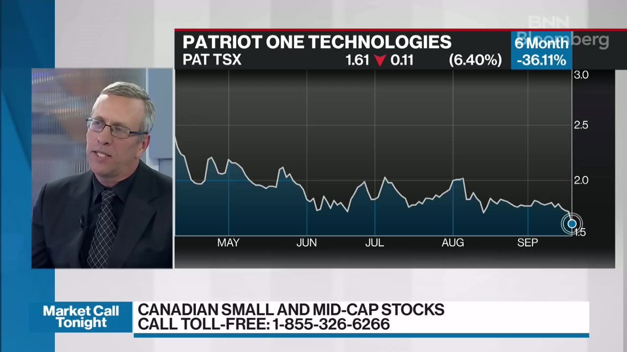 Peter Hodson discusses Patriot One Technologies - Video - BNN