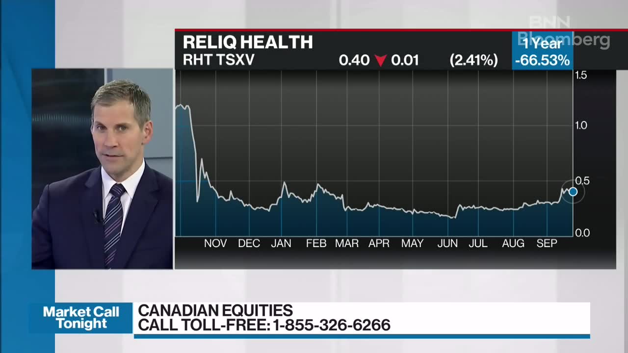 Bruce Campbell discusses Reliq Health - Video - BNN Bruce Campbell discusses Reliq Health - Video - BNN