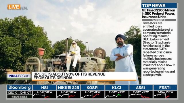 UPL CEO: Environment for Agriculture Looks Positive for Now - Video - BNN