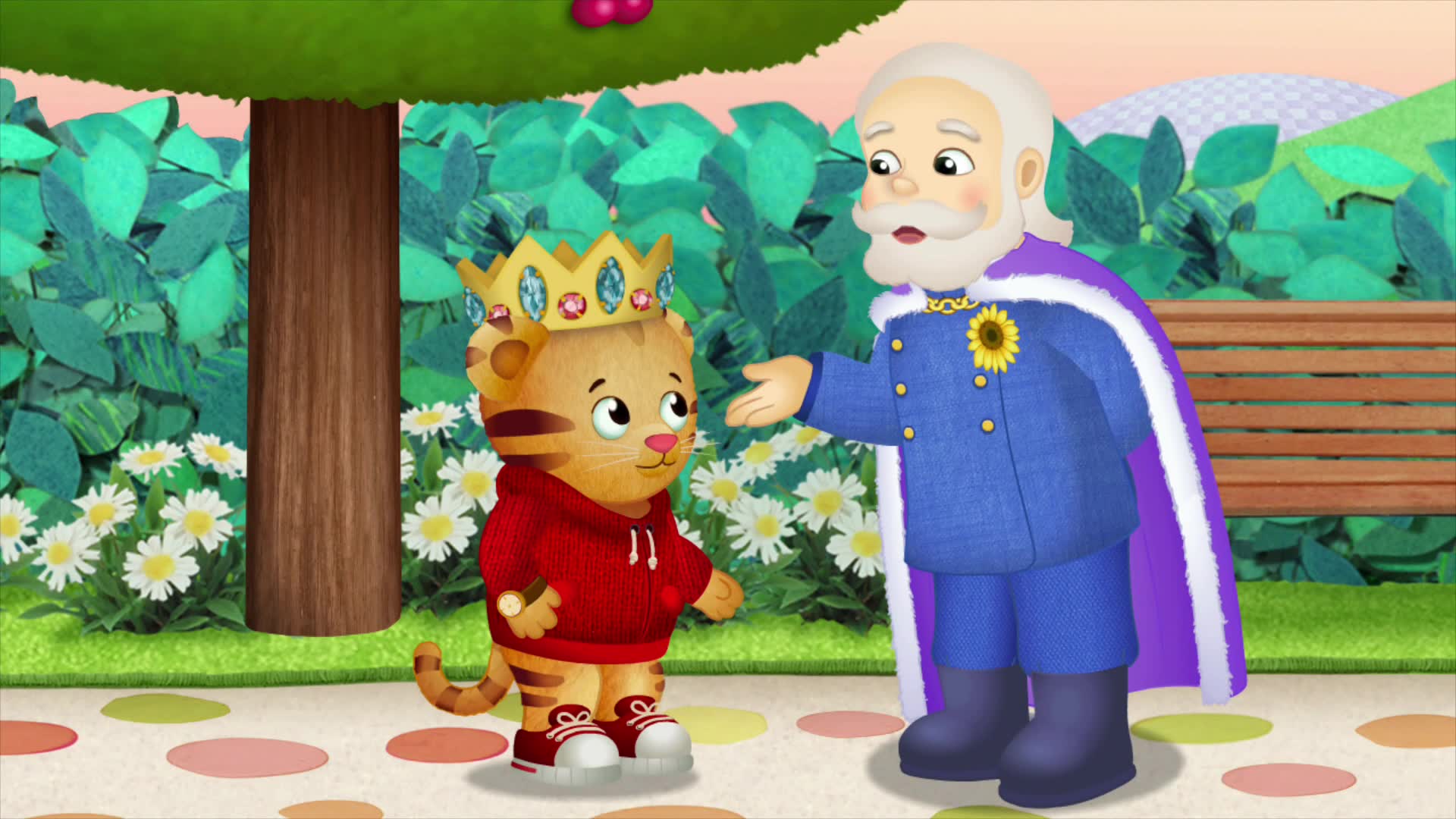 Daniel Tiger's Neighborhood | S3:E37 | King Daniel for the Day Pt.1