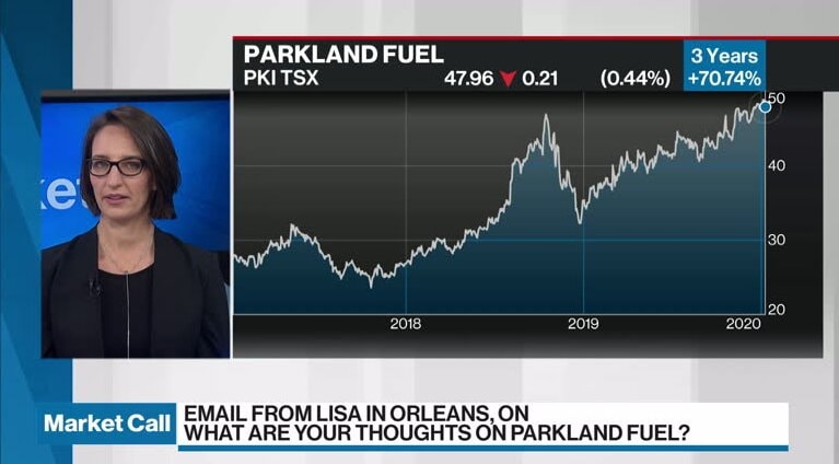 Jennifer Radman discusses Parkland Fuel - Video - BNN