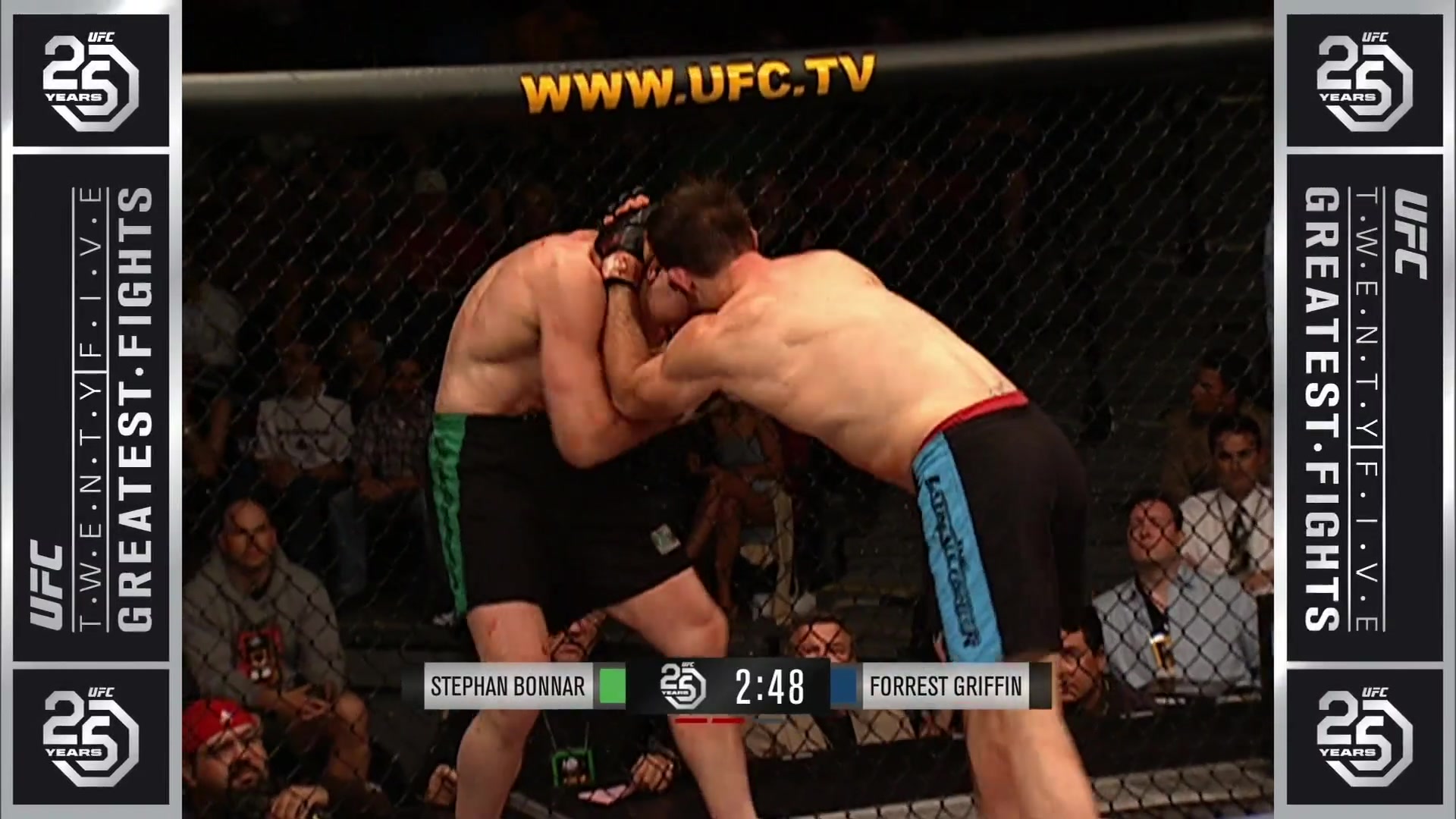 UFC: 25 Greatest Fights | S1:E10 | Bonner Vs. Griffin