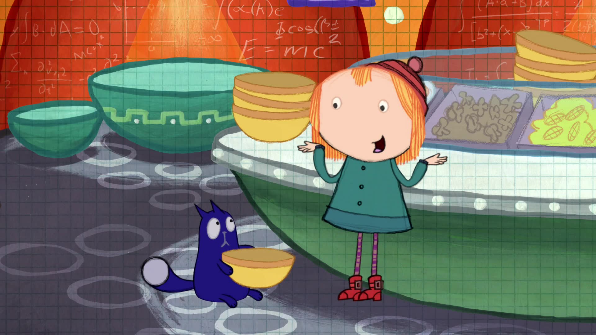 Peg + Cat | S2:E1 | The Polka Dot Planet Problem