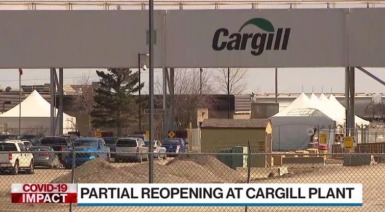 Cargill meat plant to partially reopen - Video - BNN