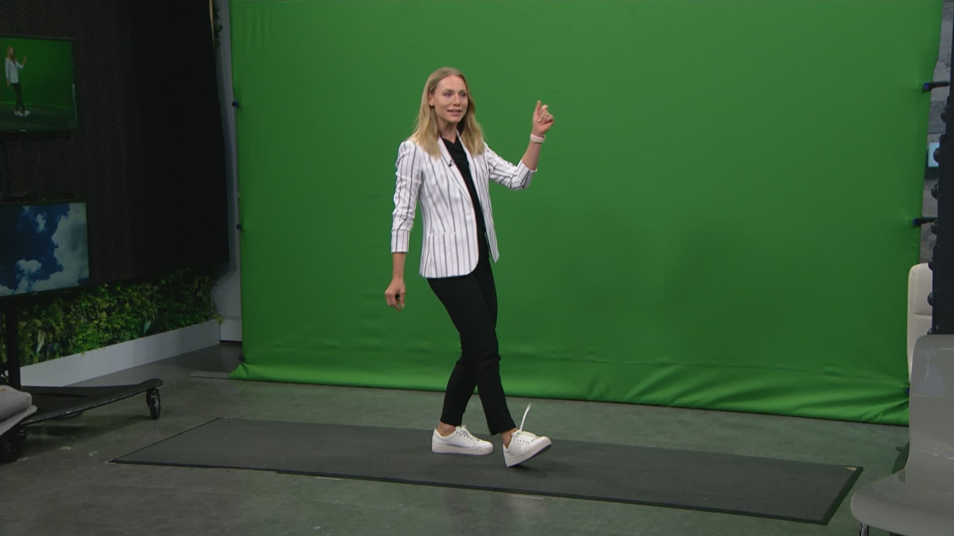Our meteorologist can't help showing off her line-dancing skills