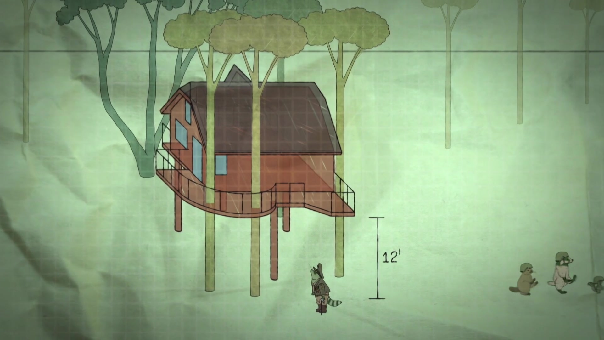 Treehouse Masters: Ultimate Builds | S1:E19 | Covert Treehouse