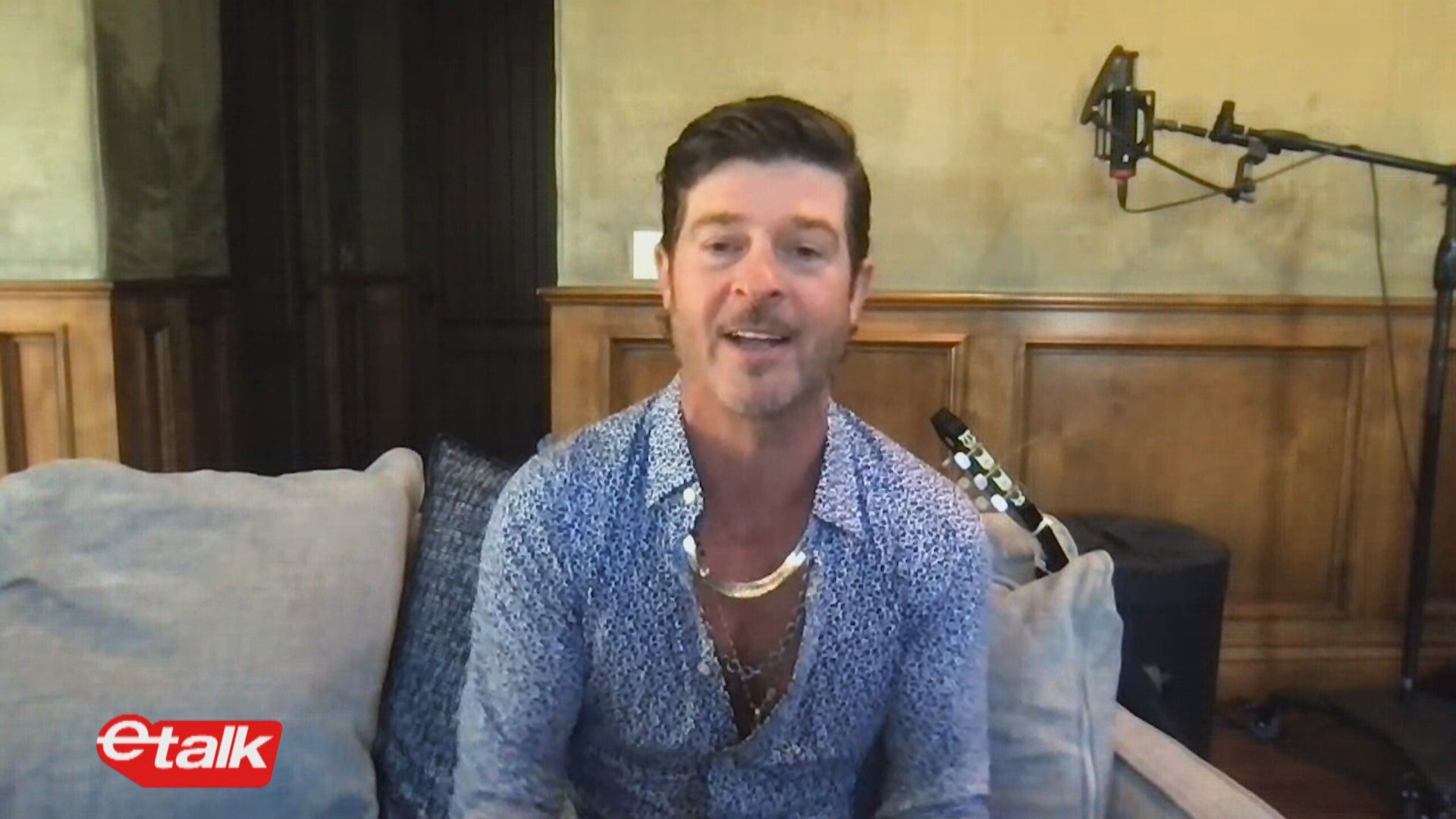 Etalk | S19:E108 | Robin Thicke Talks Season 5 of 'The Masked Singer' | CTV