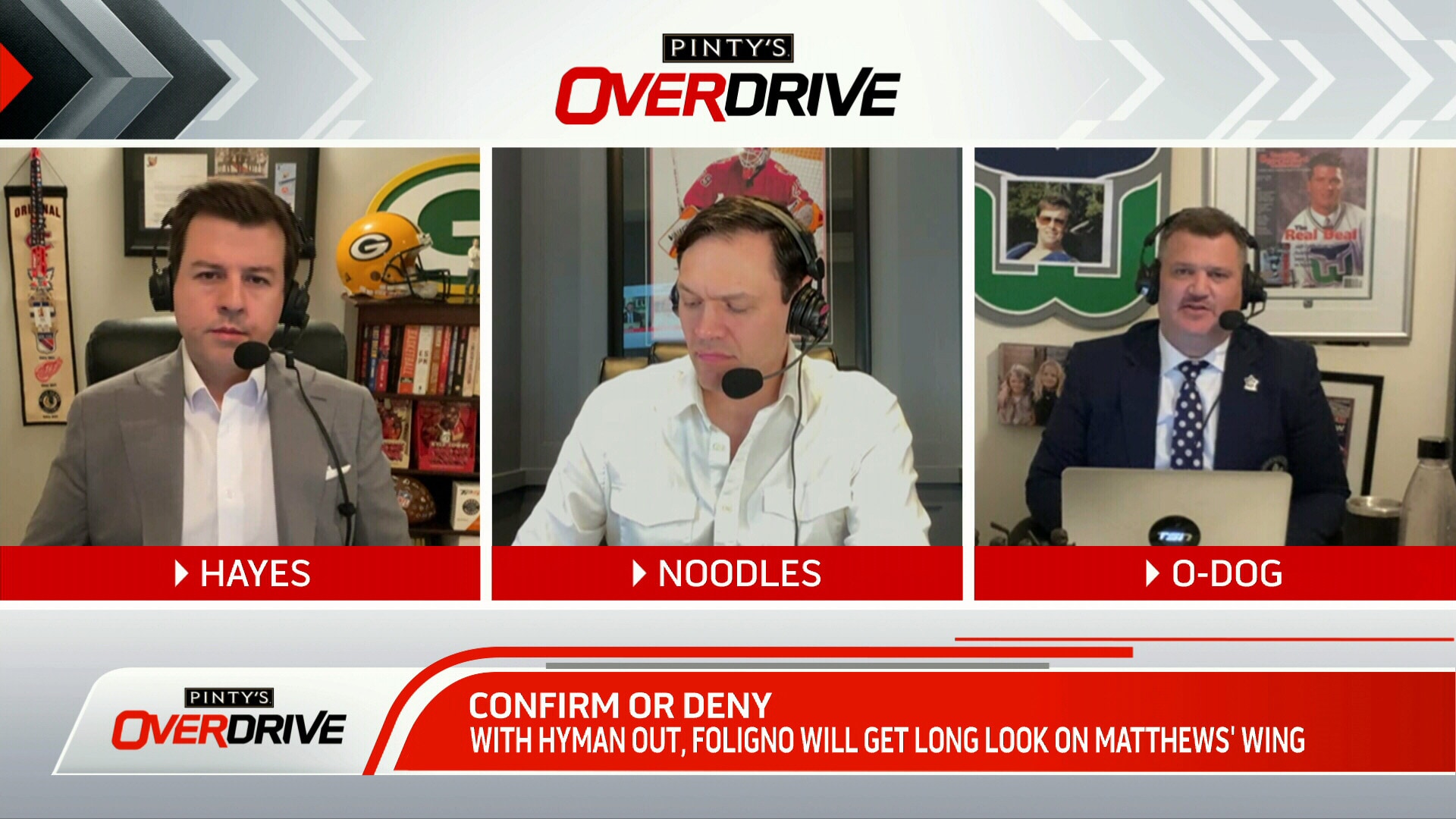 The OverDrive boys debate some possible future outcomes in “Confirm or ...