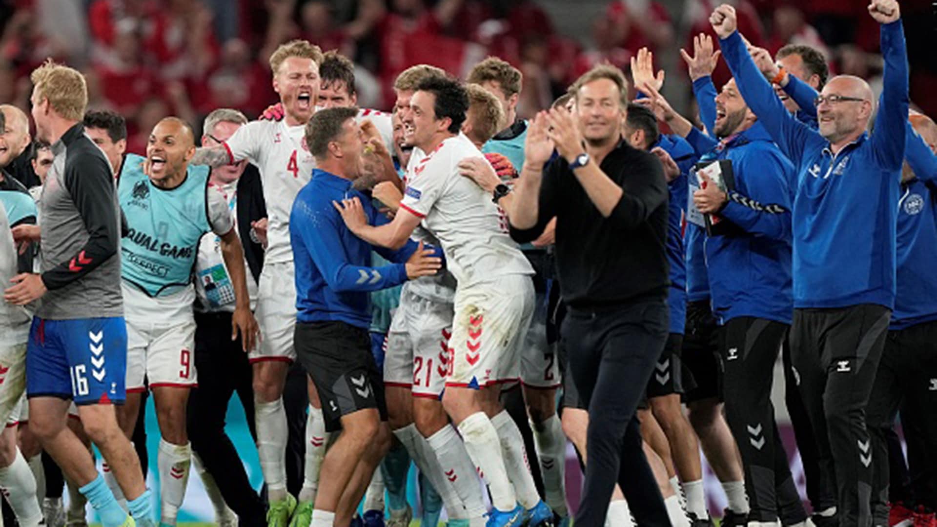 Denmark's frantic finish caps incredible Group B climax that sees Danes ...