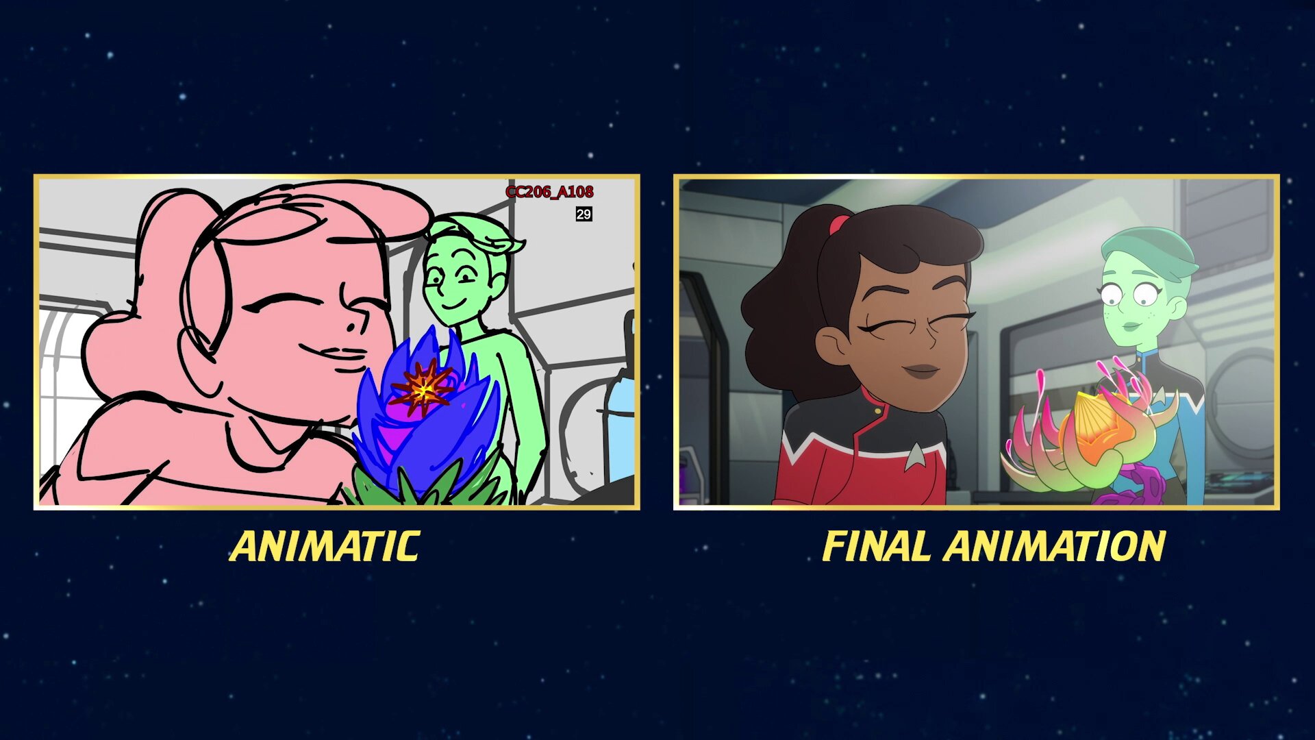 Star Trek: Lower Decks | ‘The Spy Humongous’ Animatics – Episode 206 | CTV