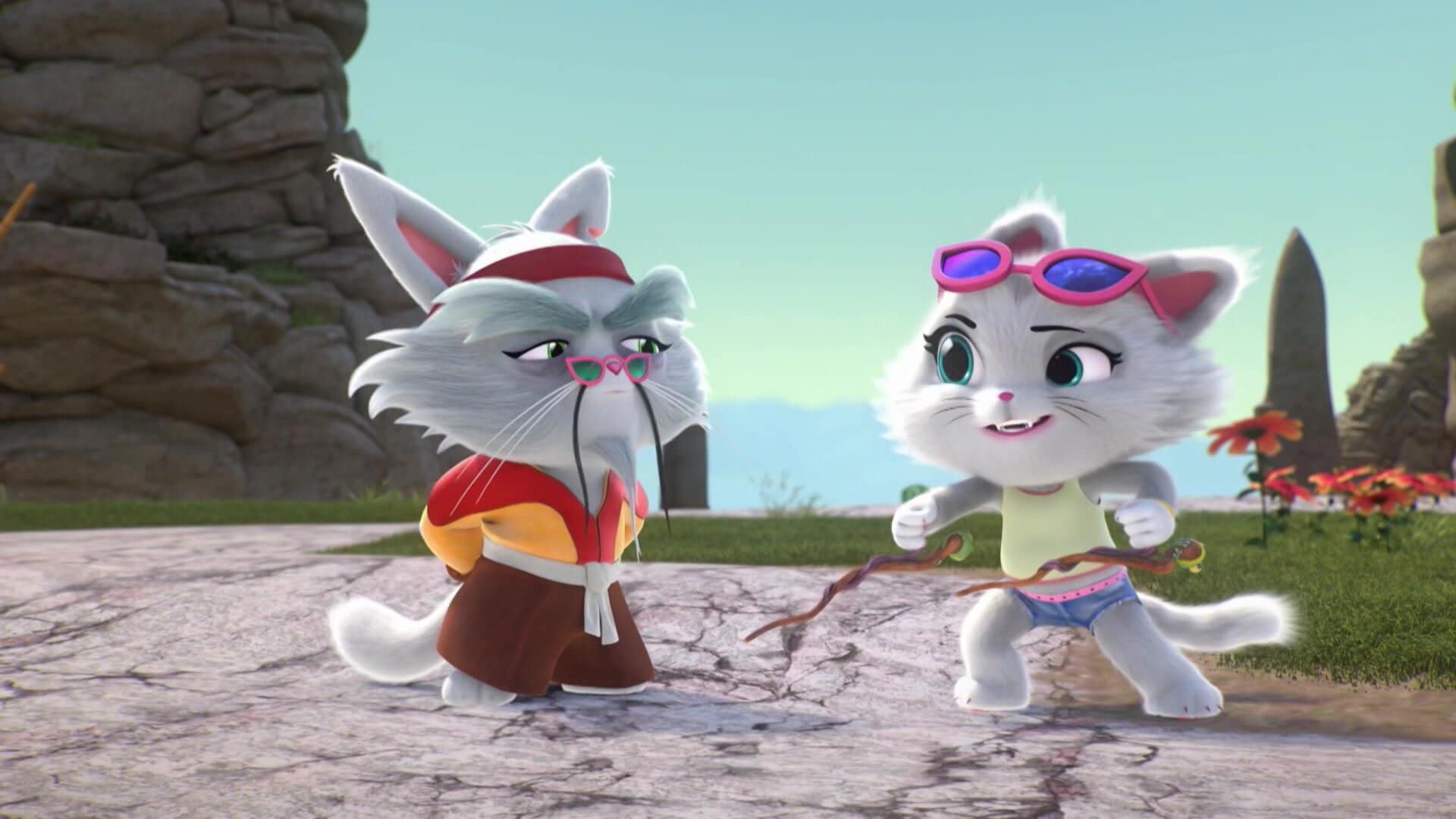 44 Cats | S2:E26 | The Cat-fu Show | Crave