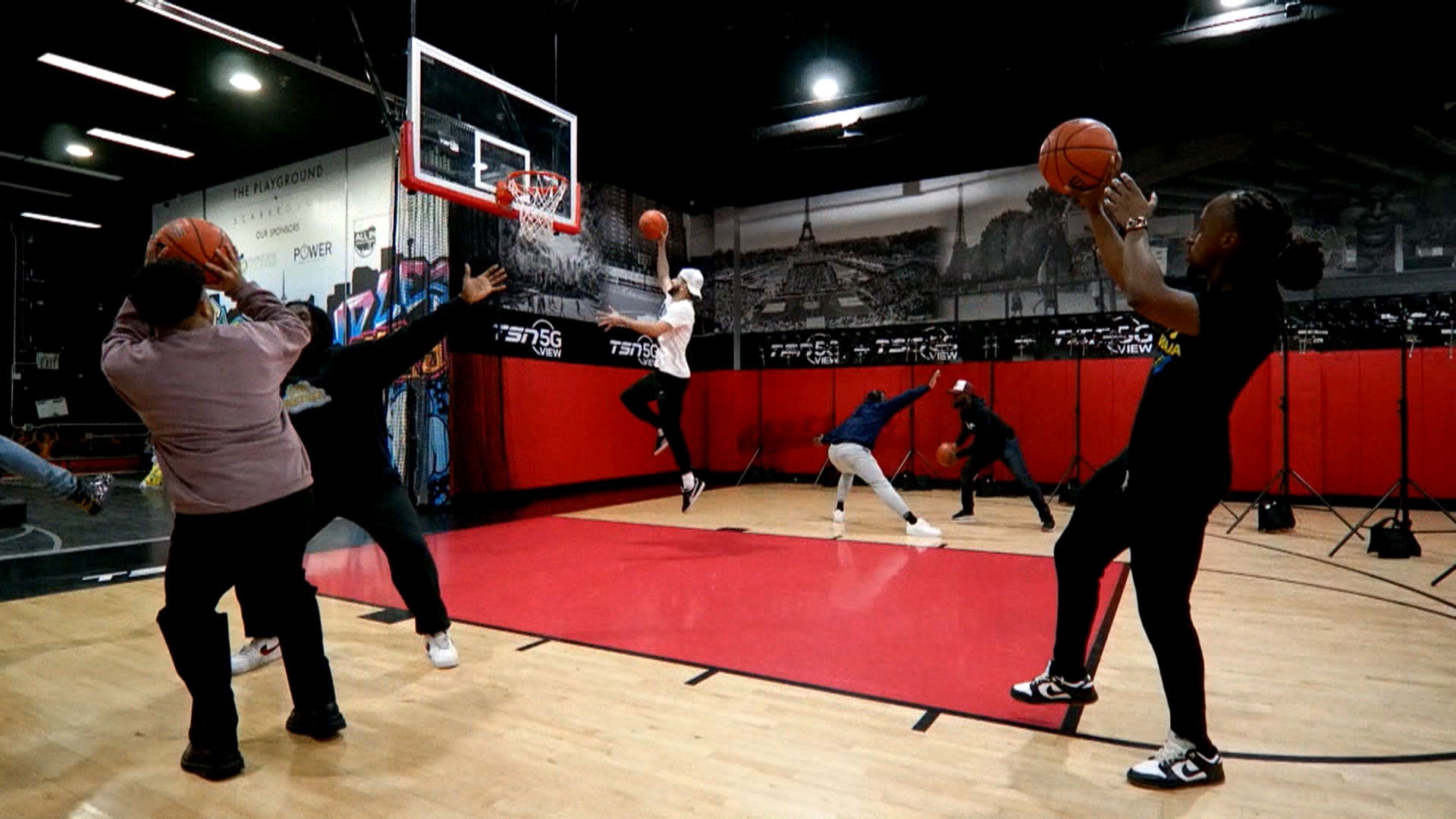 TSN 5G View: Basketball influencers take their shot in 5G - Video - TSN