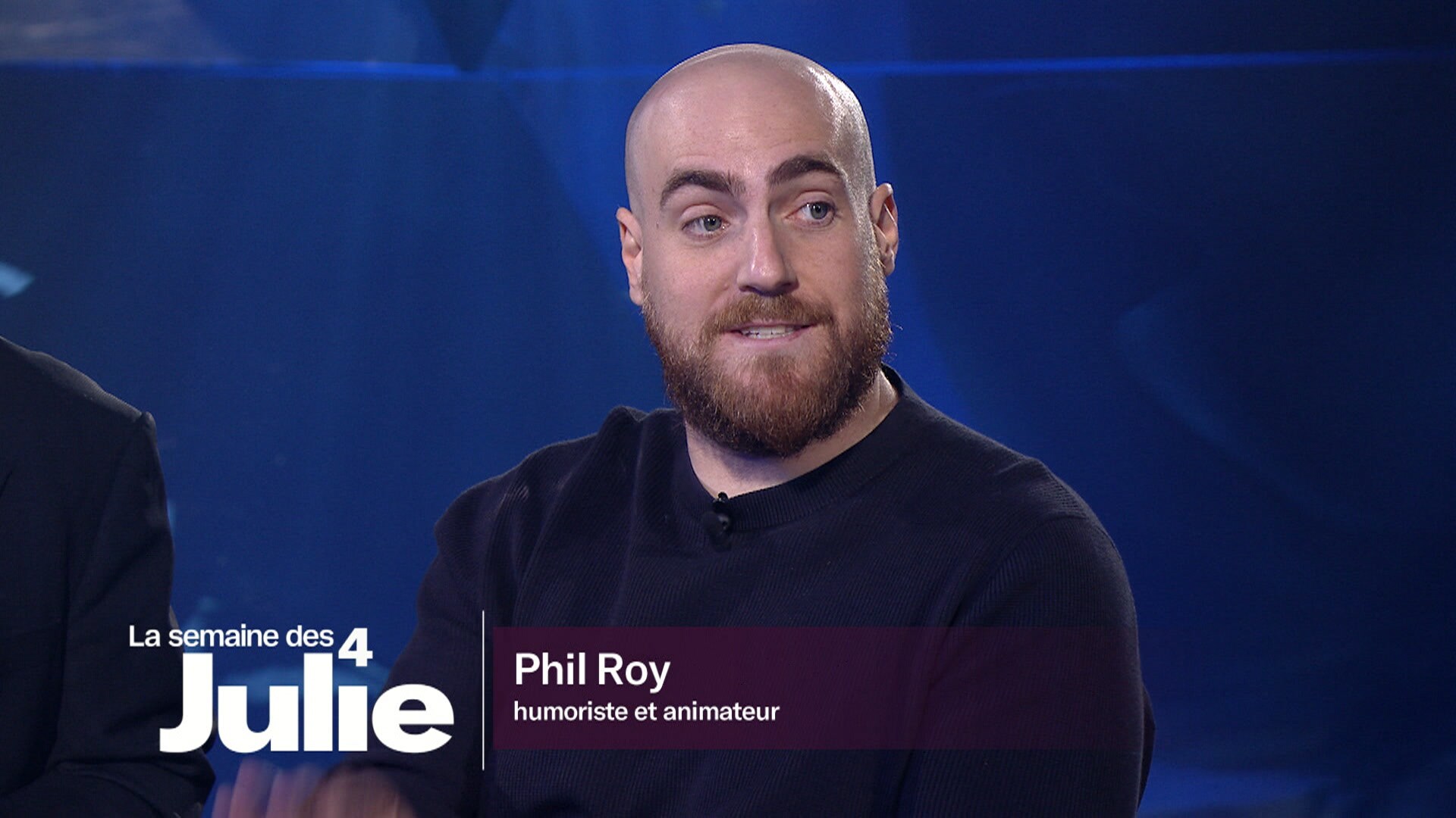 La semaine des 4 Julie | L'animateur de Qui sait chanter? Phil Roy!