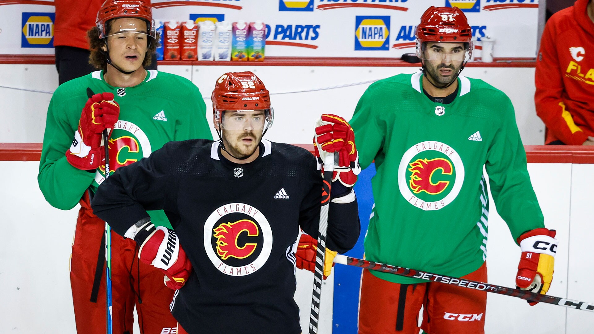 Flames not rushing to find the perfect lineup - Video - TSN