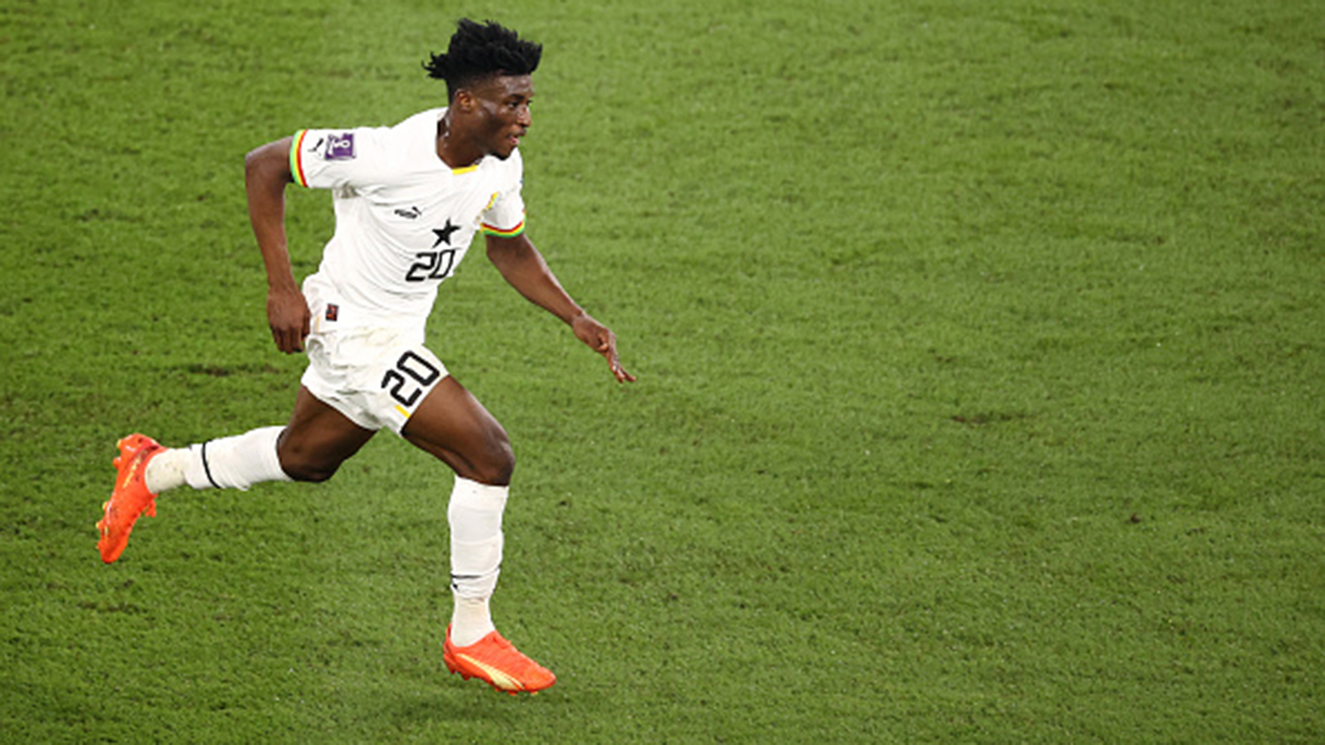 Kudus' magnificent solo run almost ends with an opening goal for Ghana ...