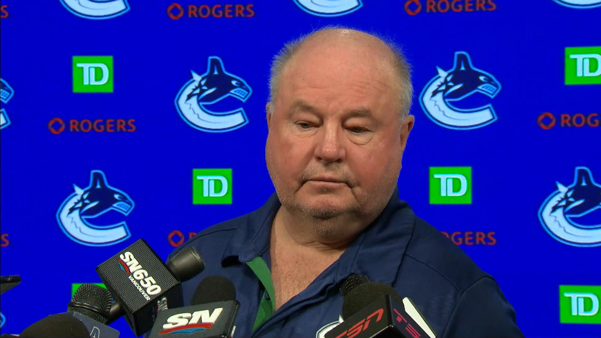 Boudreau on game against Kraken: 'We are desperate for wins' - Video - TSN