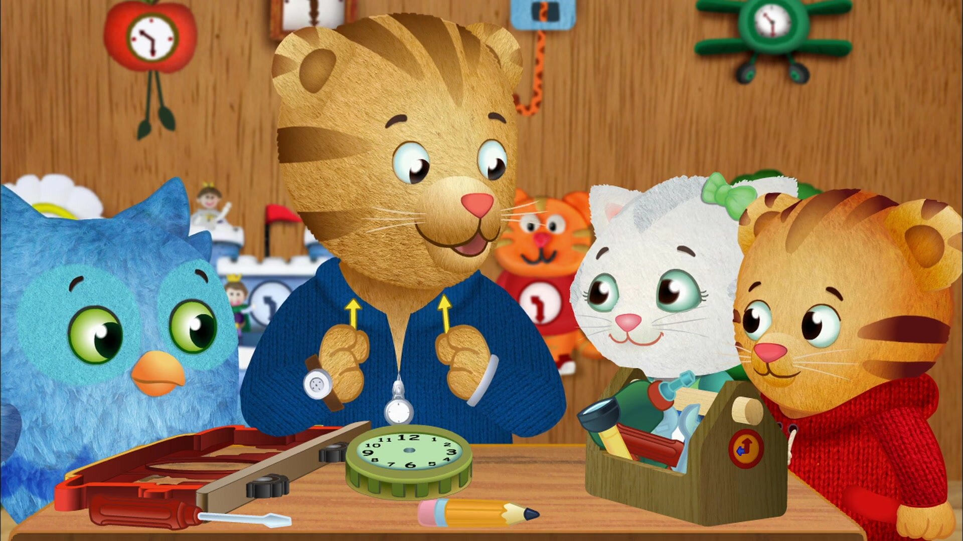 Daniel Tiger's Neighborhood | S1:E54 | Calm for Storytime