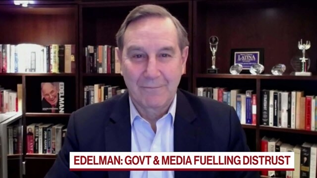 Edelman CEO on Distrust, Politics, Business Leadership - Video - BNN
