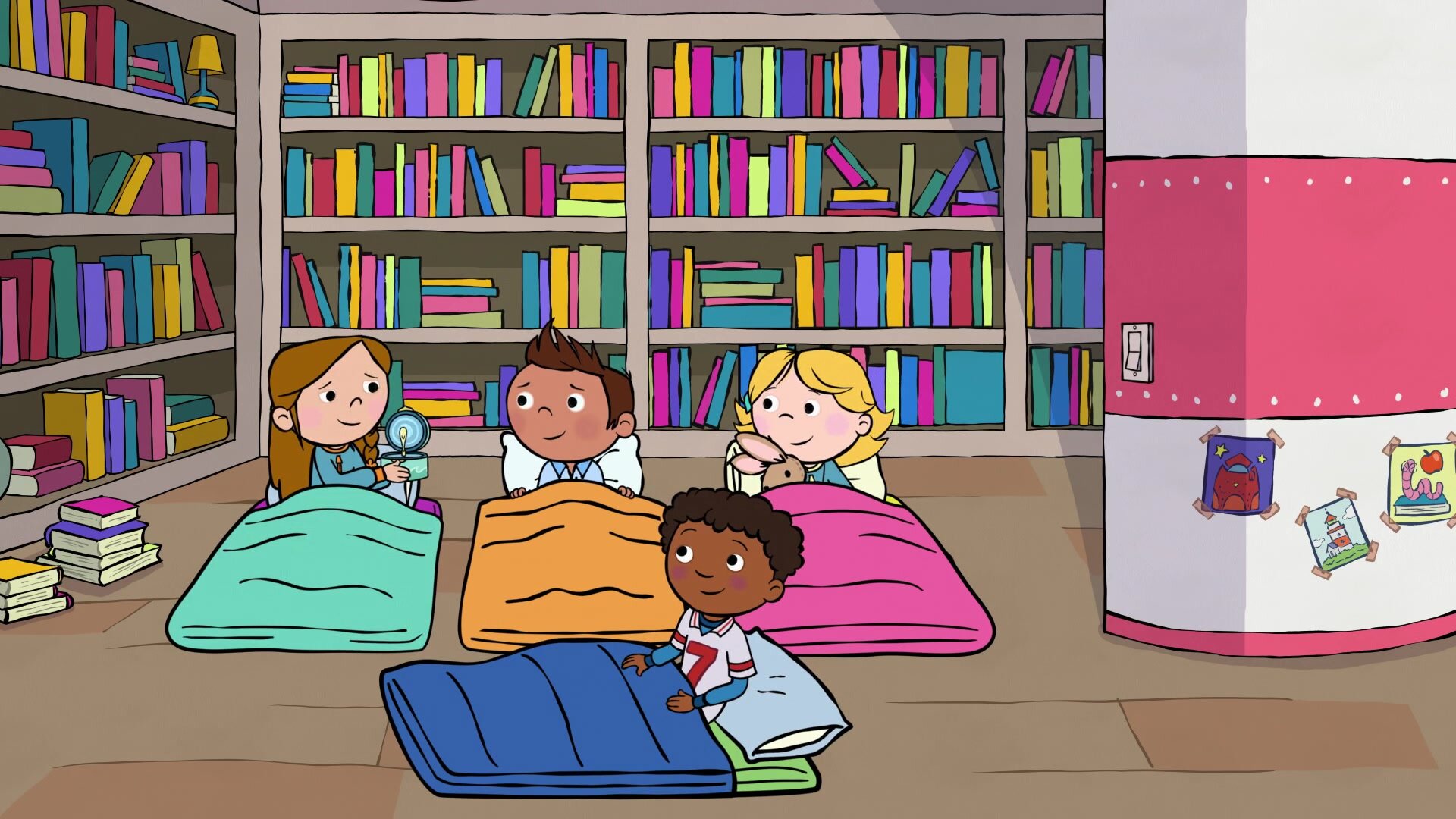 Clifford the Big Red Dog | S3:E2 | Night at the Library