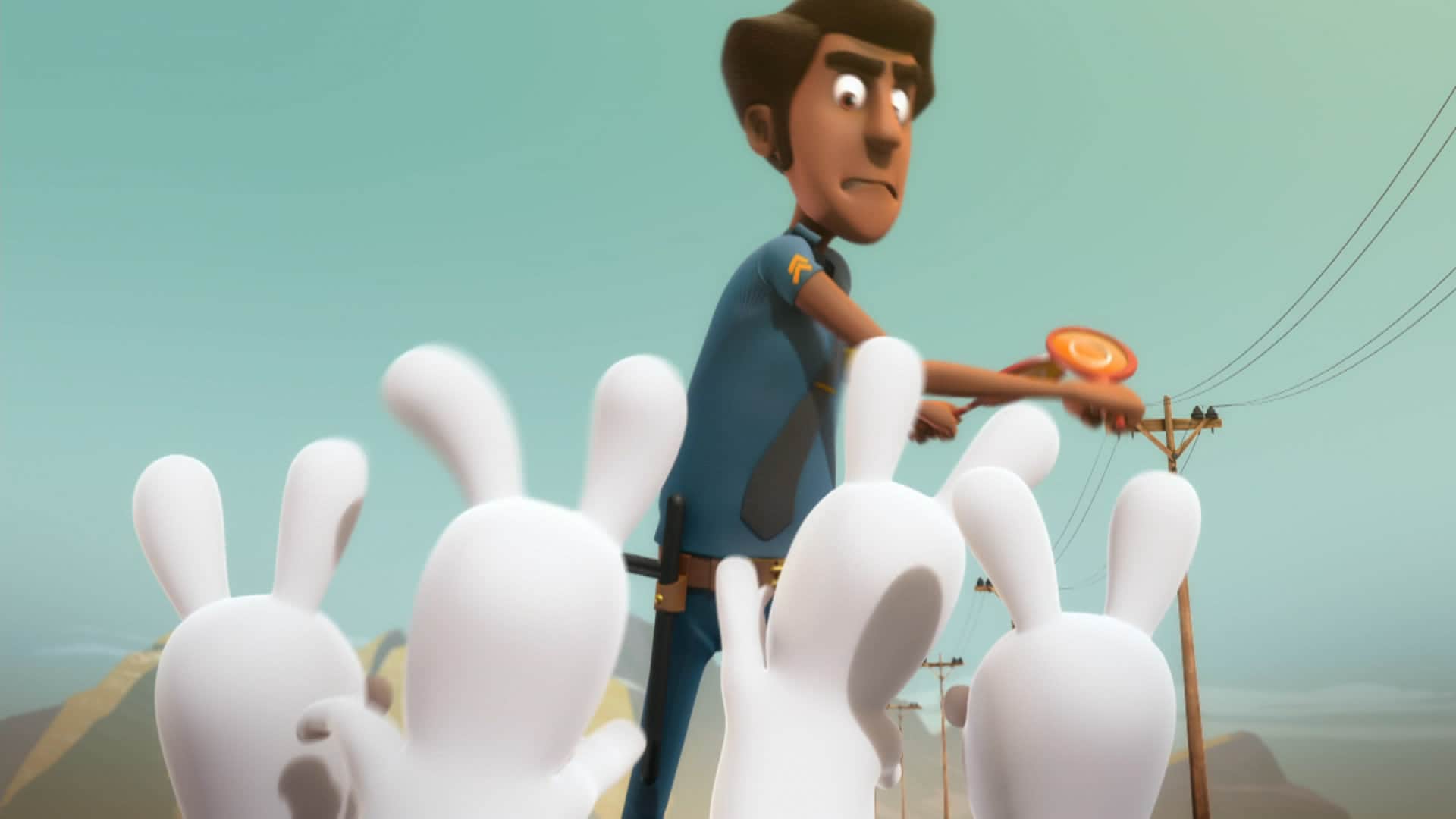 Les Lapins Crétins : Invasion | S1:E14 | Lapin Flash