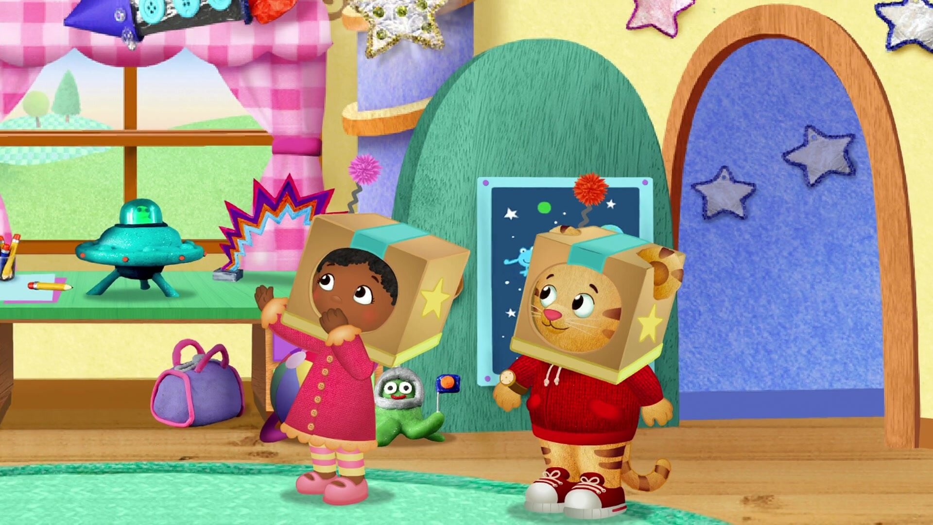 Daniel Tiger's Neighborhood | S1:E11 | Daniel and Miss Elaina Play ...