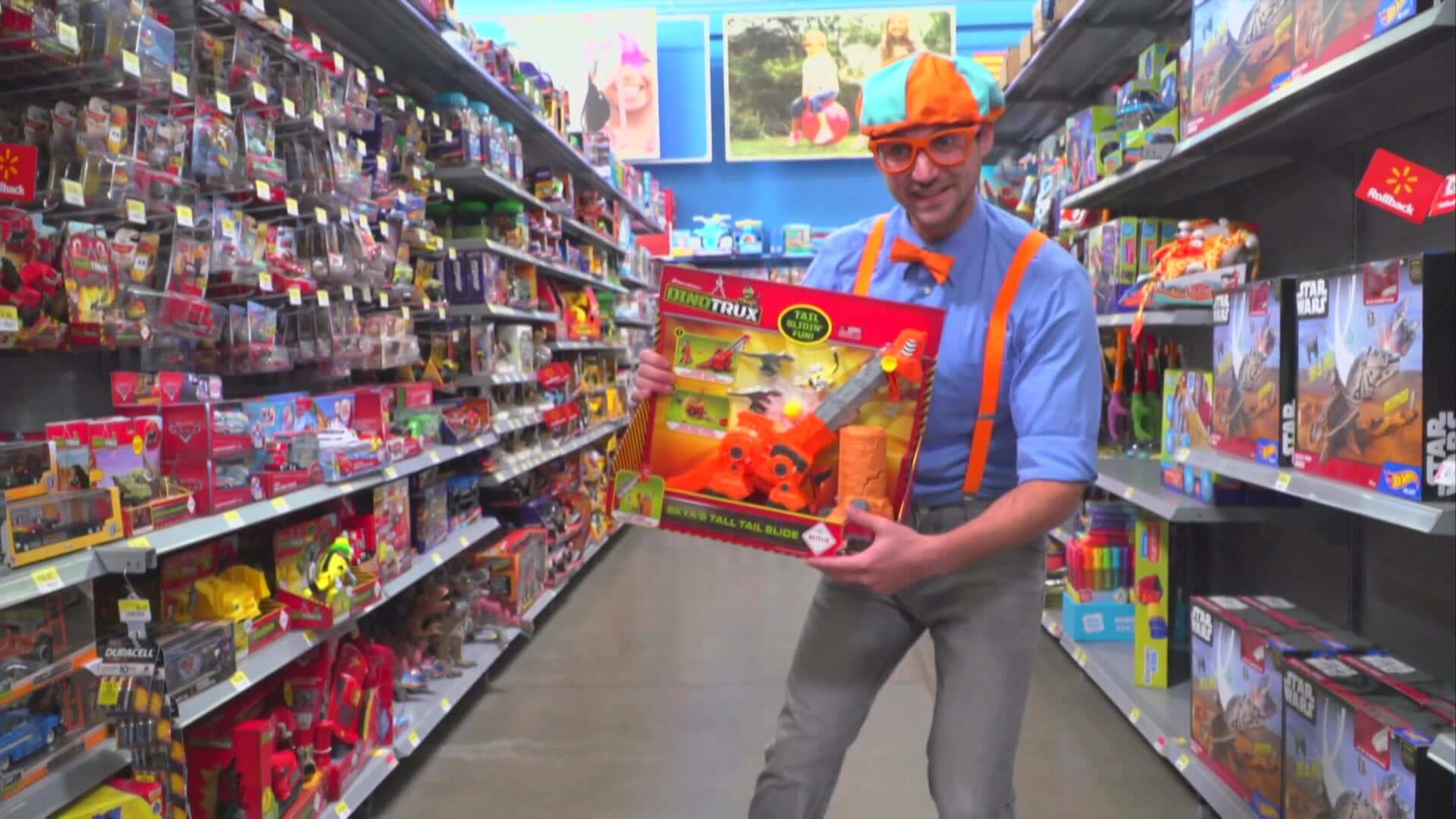 Blippi Visits | S1:E26 | Learn Colors at a Toy Store