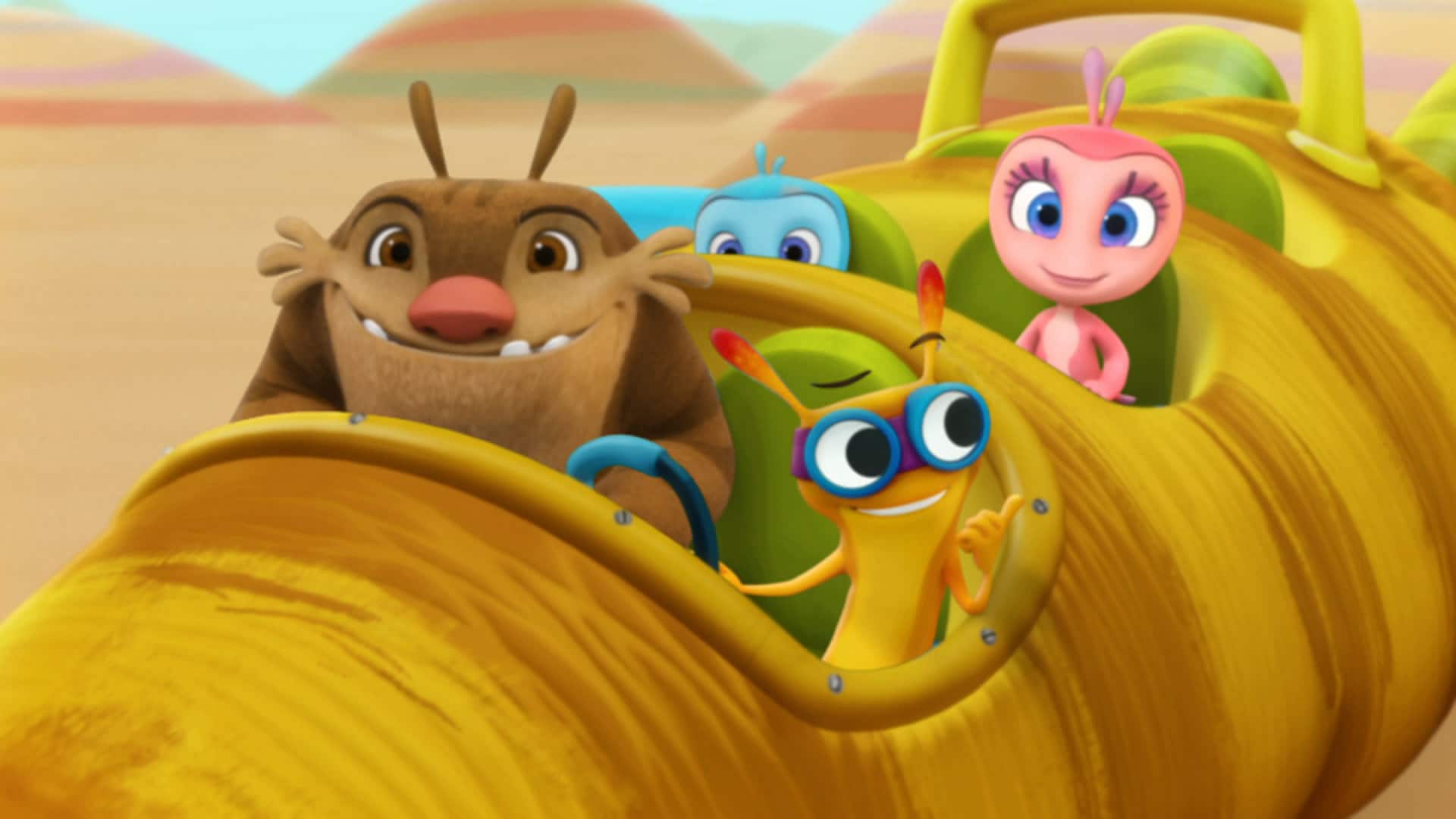 Kate & Mim-Mim | S1:E19 | Kate's Turtle Drive / Make Up a Game Day