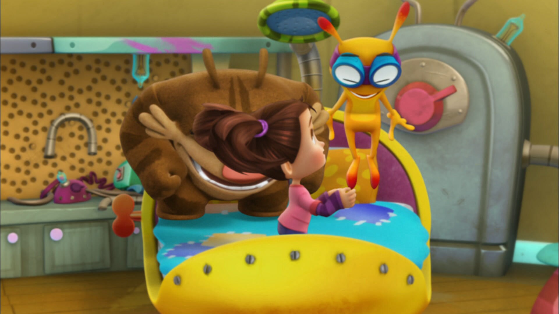 Kate & Mim-Mim | S1:E2 | A Case of the Giggles / Hiccups and Night Fun