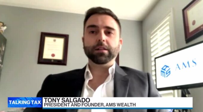 Tax Tips with Tony Salgado, president and founder of AMS Wealth Inc ...