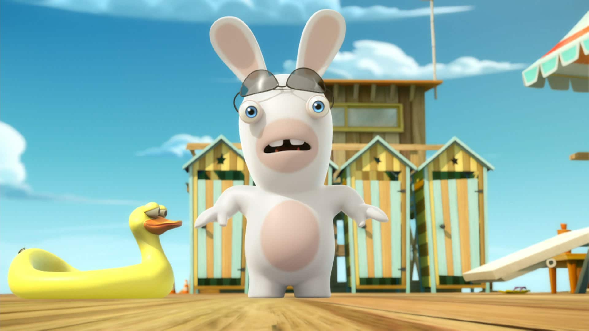 Les Lapins Crétins : Invasion | S1:E77 | Slip Lapin