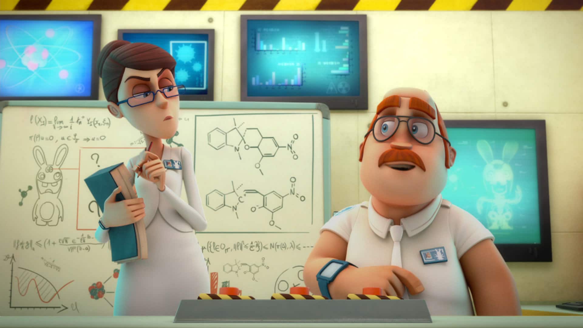 Rabbids Invasion | S1:E43 | Rabbid Test N°98004-c: the Animals