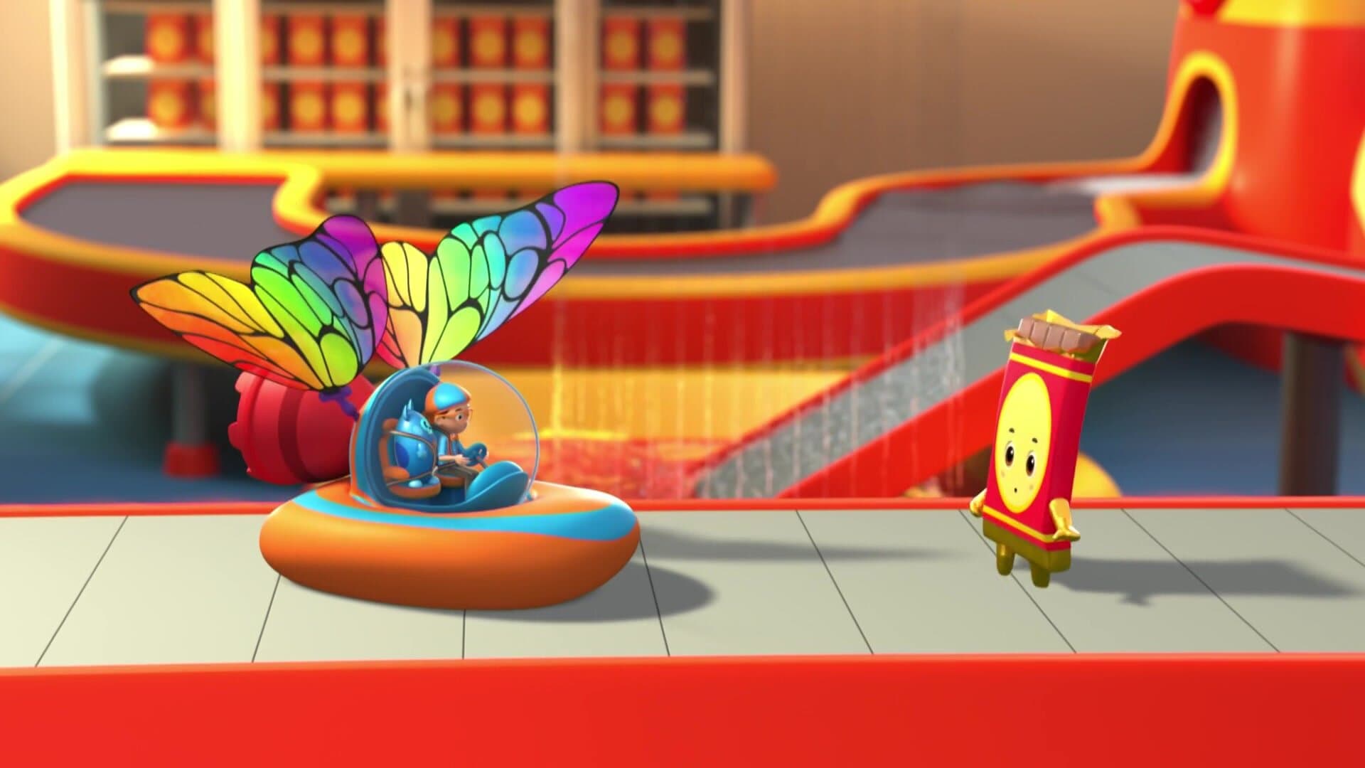 Les découvertes de Blippi | S1:E14 | La chocolaterie