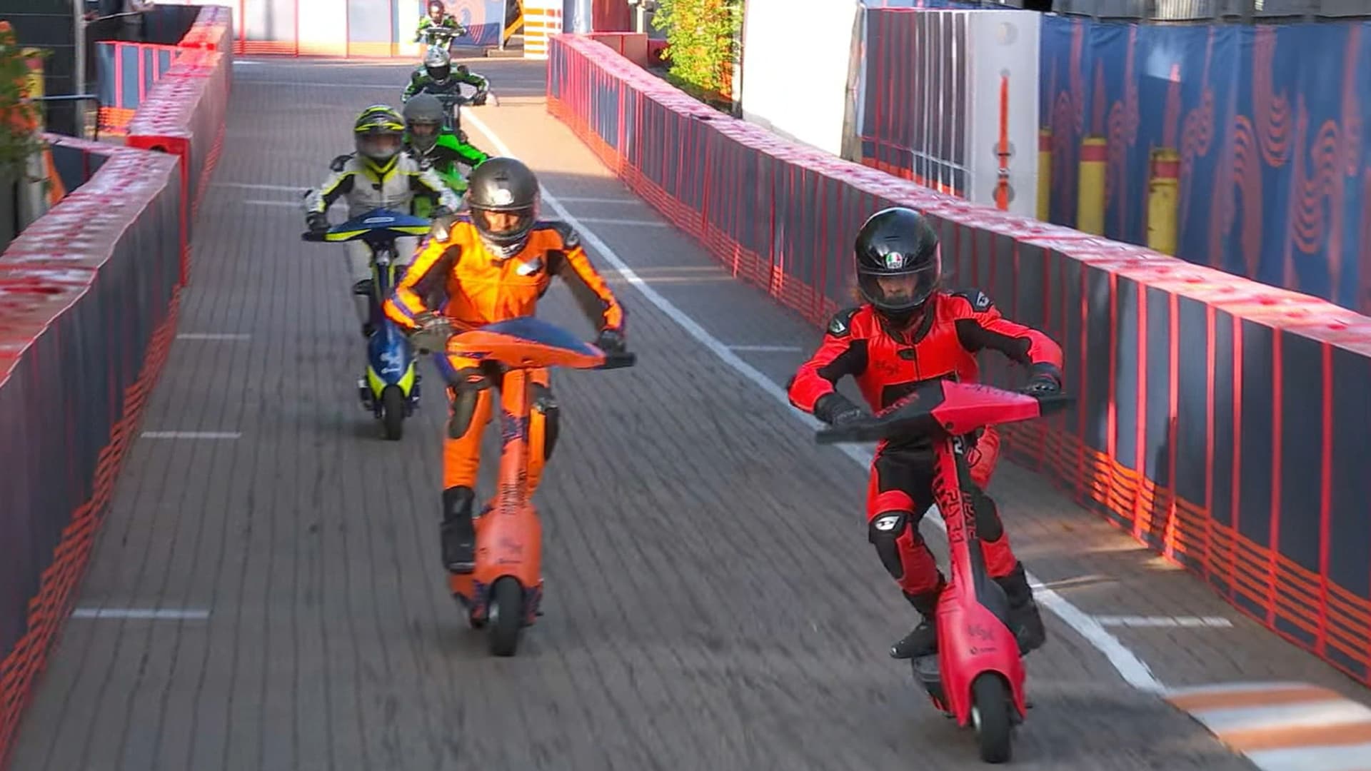 World Sports Report: World's first electric scooter racing series hits ...
