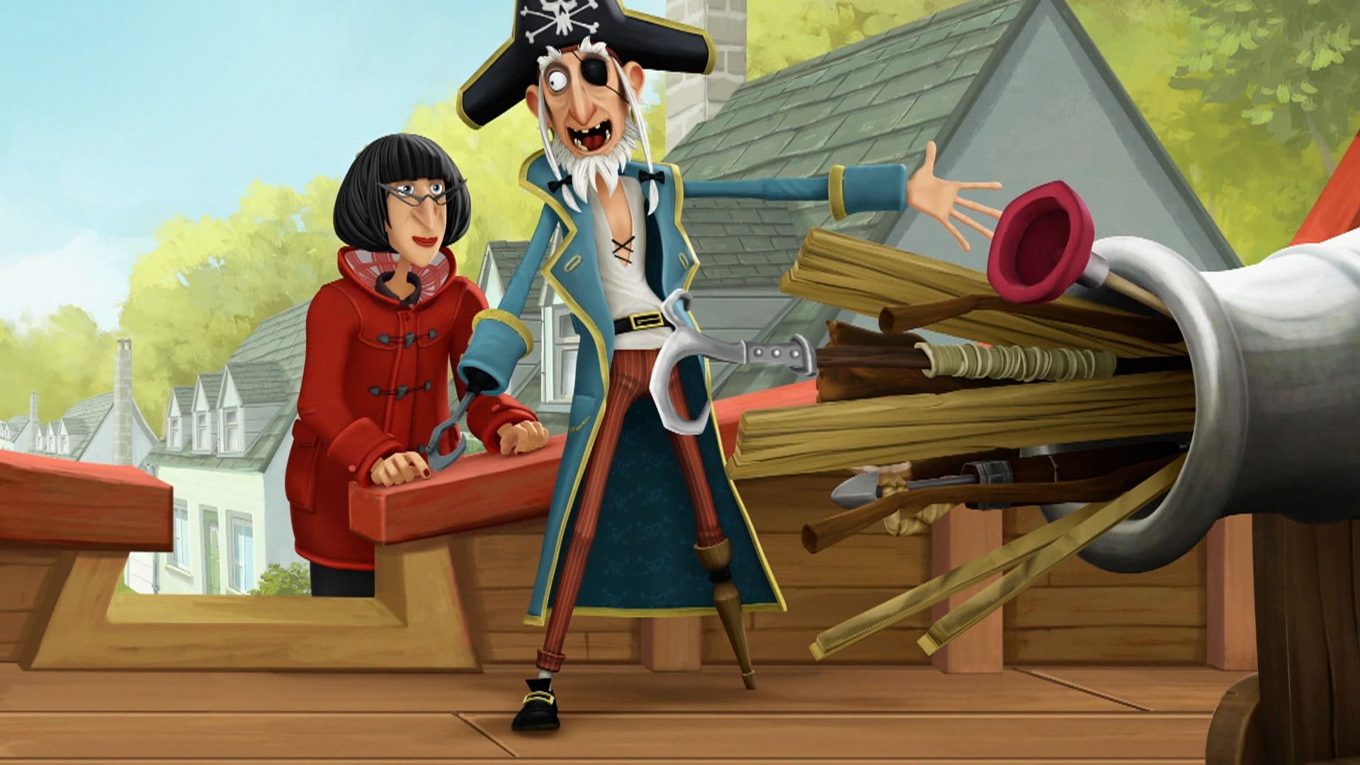 The Pirates Next Door | S1:E45 | Your Cannon for a Carrot