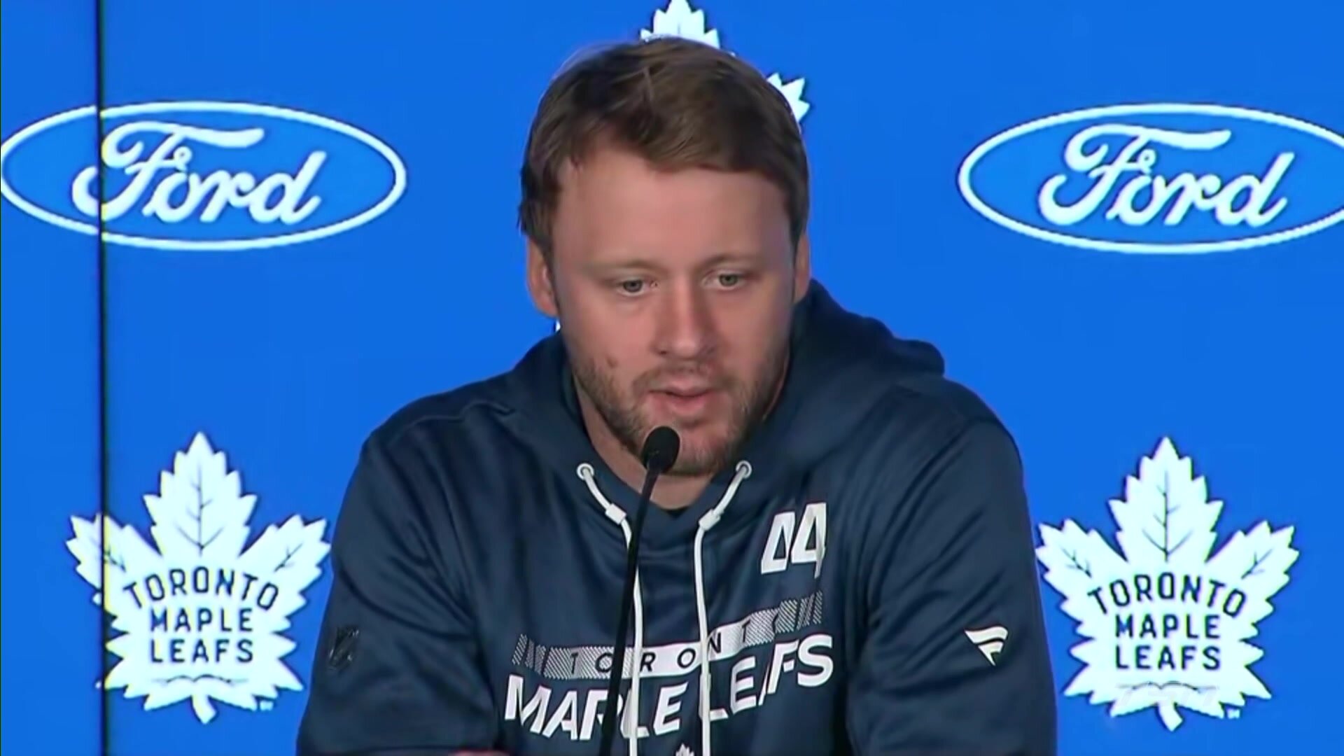 Rielly discusses getting to know Toronto’s new goalie tandem - Video - TSN