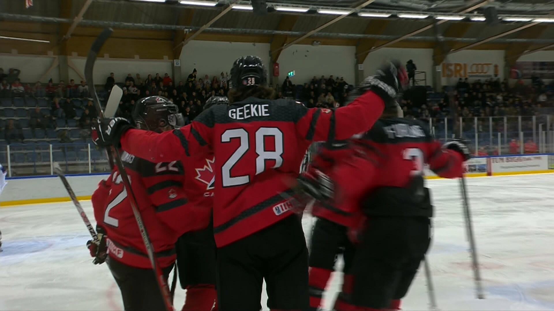 Geekie scores in second straight game to give Canada the lead - Video - TSN
