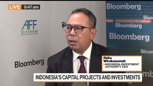 Indonesia Investment Authority CEO Ridha Wirakusumah for digital ...