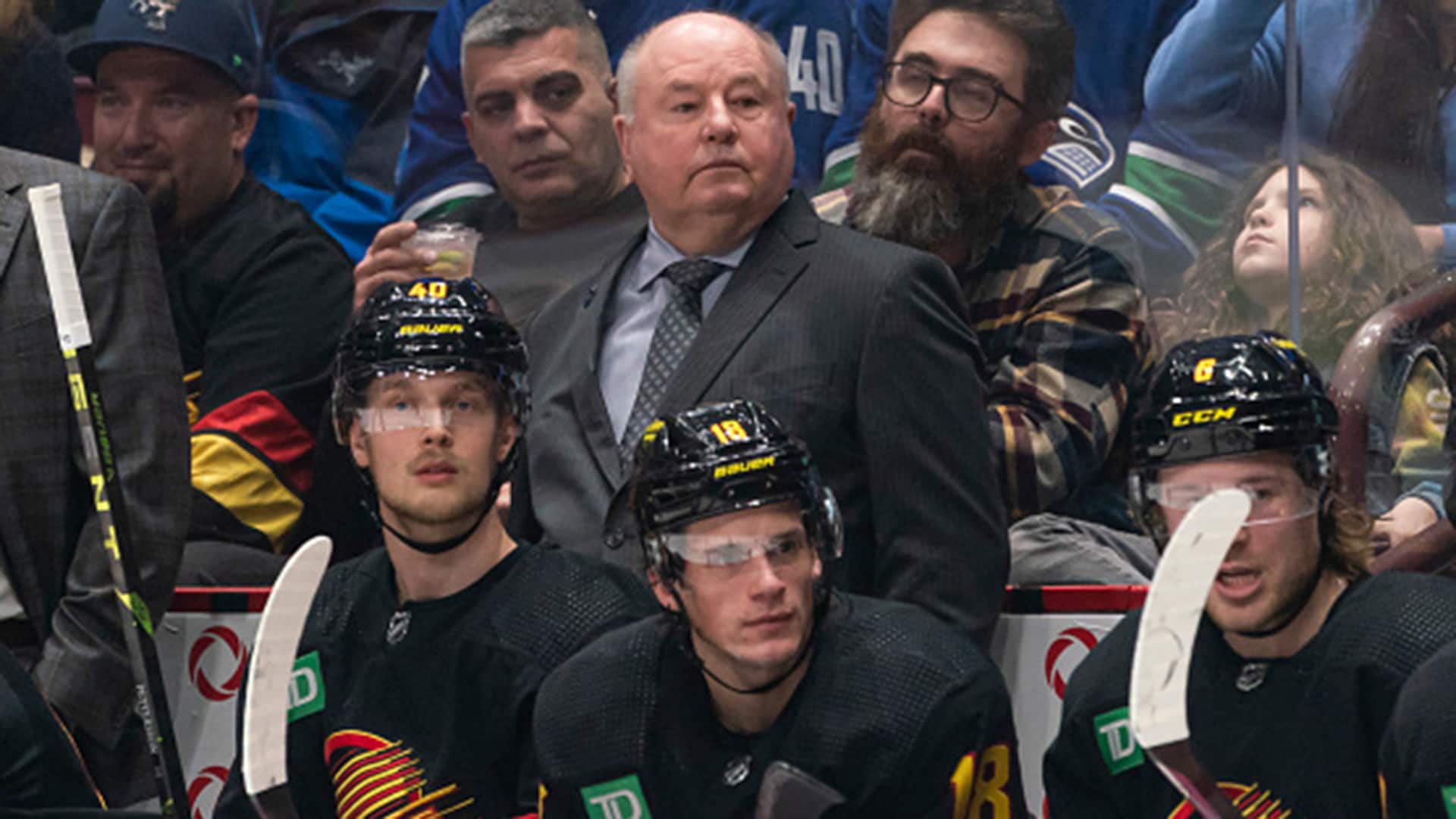 Was there a disconcerting aspect to Boudreau's handling in Vancouver ...