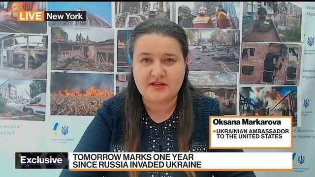 Ukrainian Ambassador Markarova on US Support, Refugees - Video - BNN
