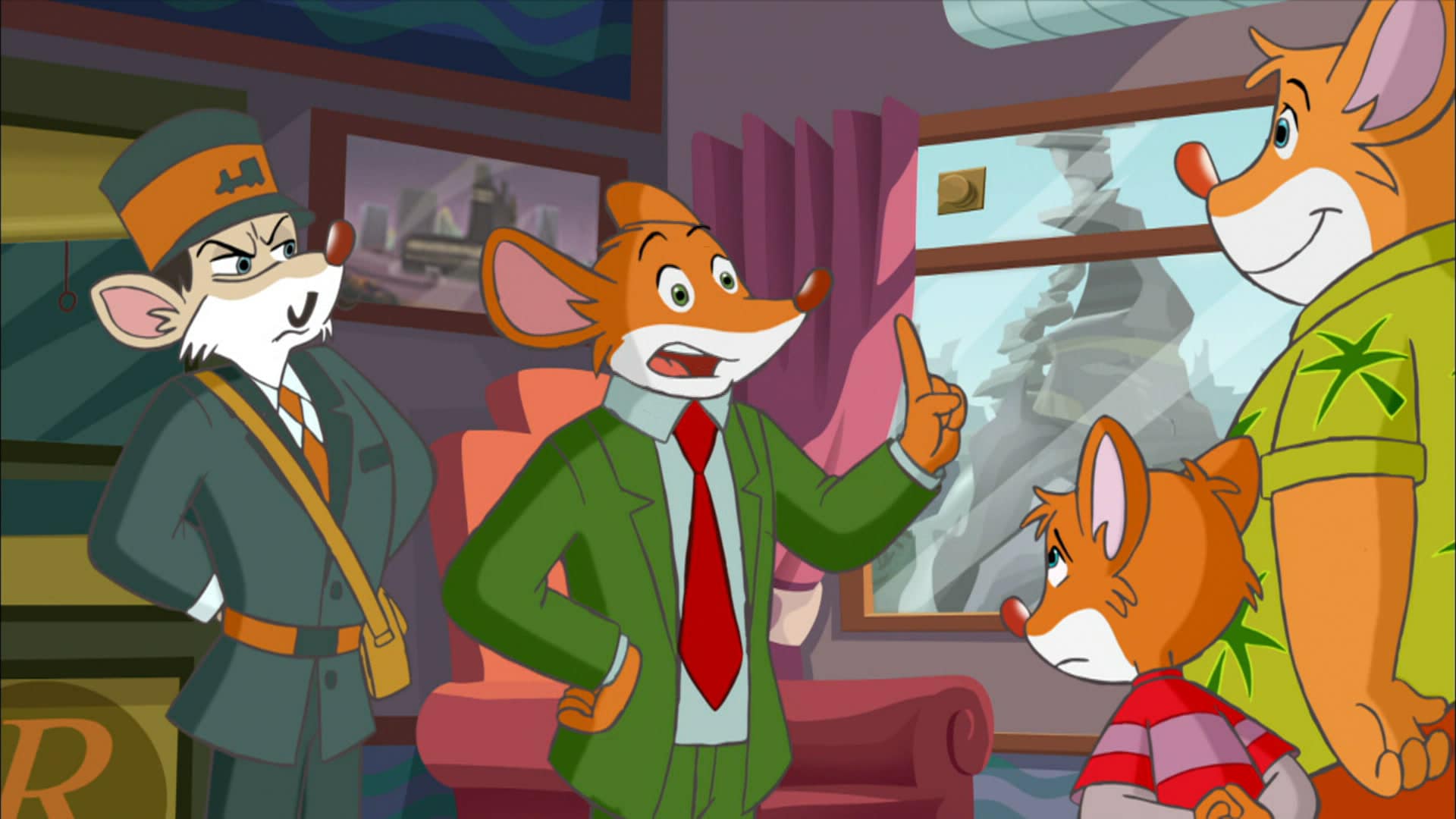 Geronimo Stilton | S1:E11 | Intrigue à bord du Rongeur-Express