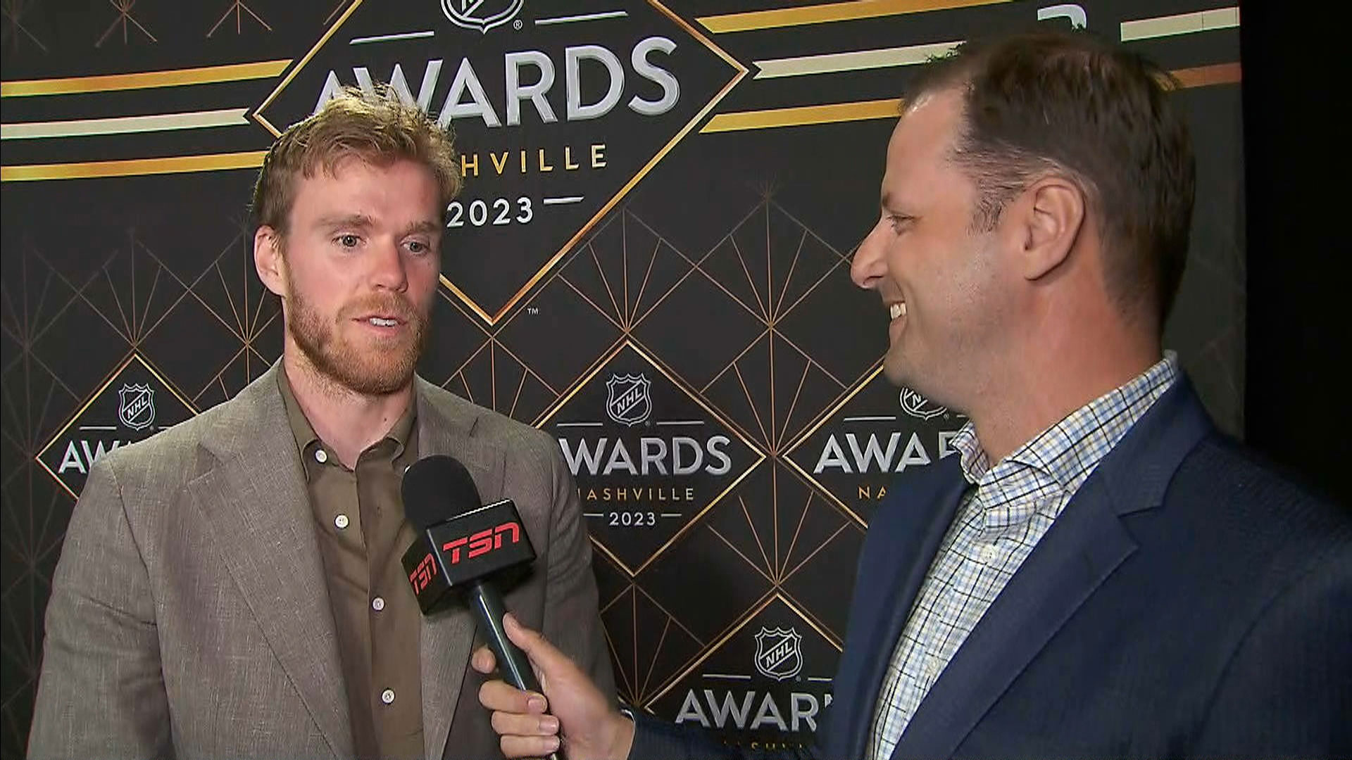 McDavid: 'It's been a special week'; These are huge trophies in our game - Video - TSN