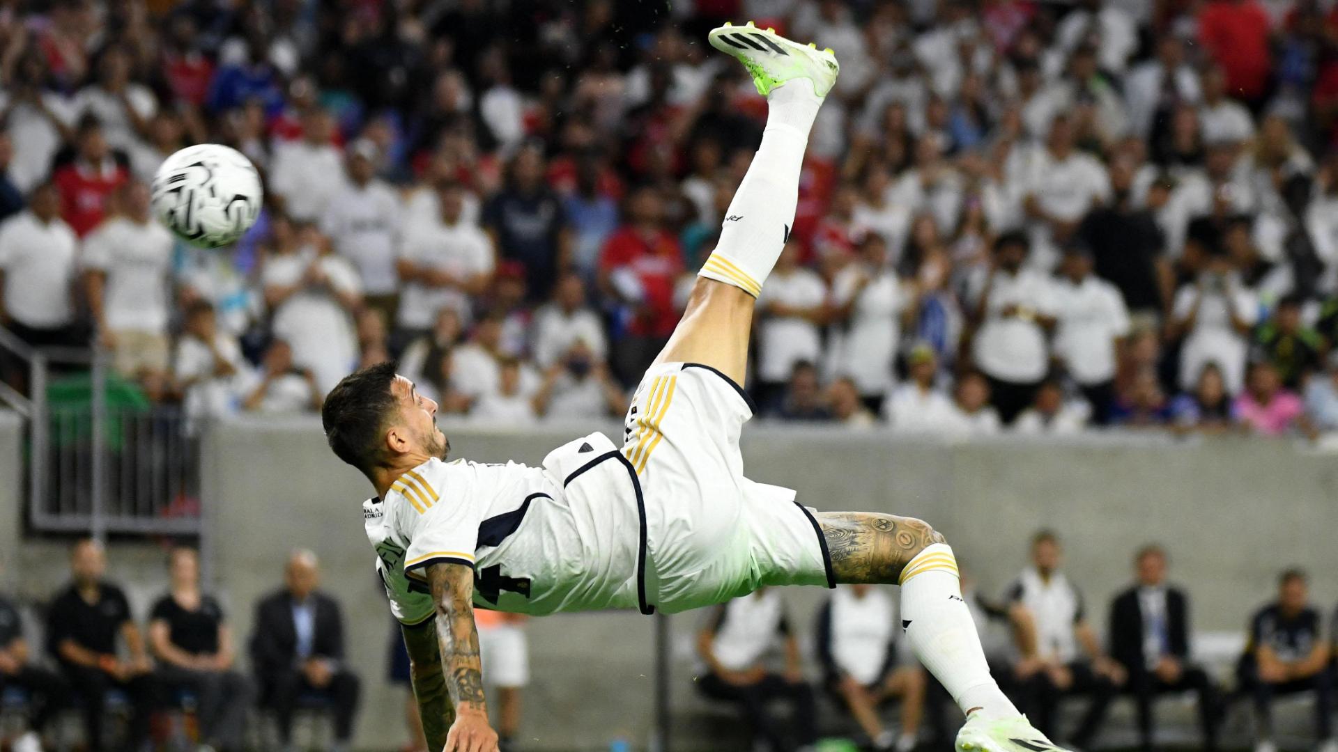 Must See: Joselu pulls off outrageous bicycle goal to double Real ...